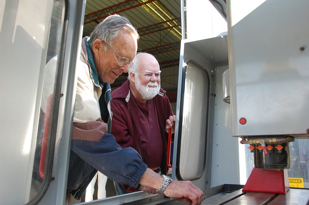 Milling Machine Moved to CBMM Campus for Model Guild - Talbot Spy