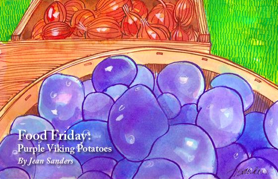 Food Friday: Purple Viking Potatoes - Talbot Spy