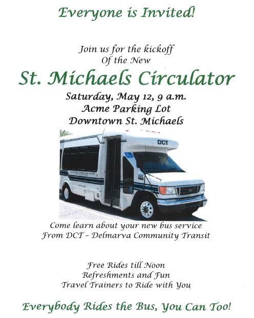 New Transit Service Begins in St. Michaels - Talbot Spy