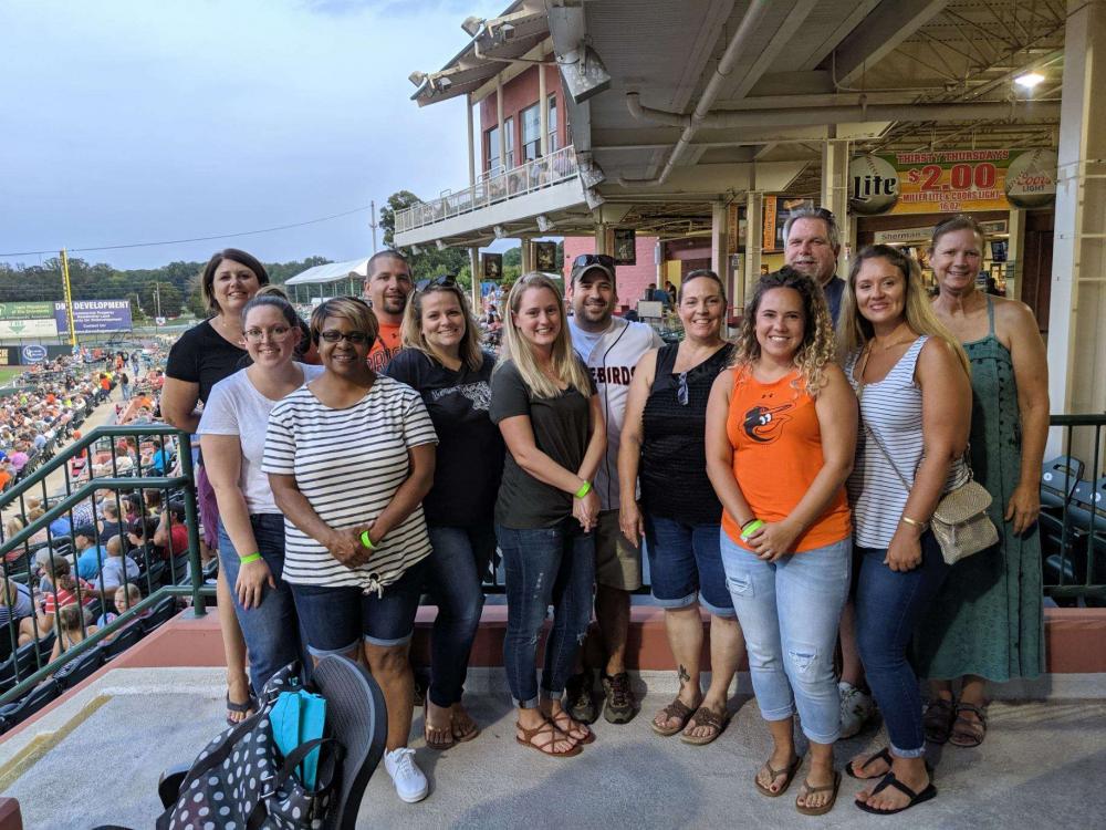 Talbot County Foster Parents Attend Shorebirds Game - Talbot Spy