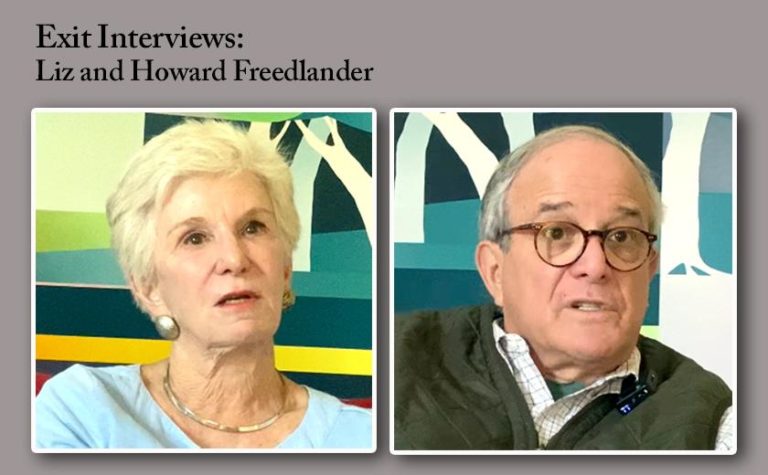 Exit Interviews: Liz and Howard Freedlander - Talbot Spy