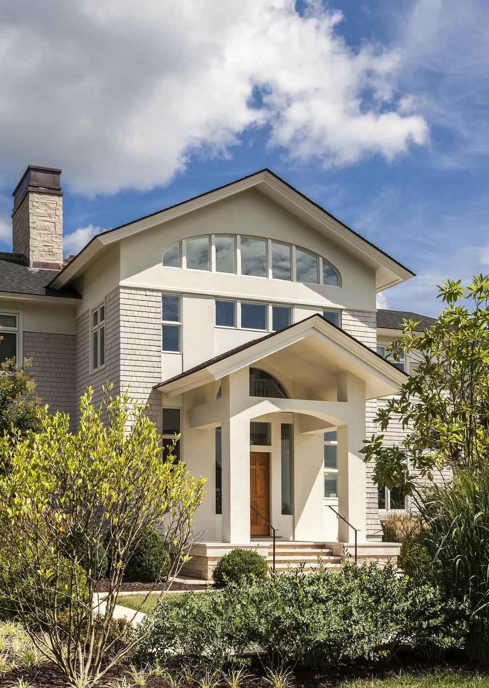 2-Front elev. portico - Talbot Spy