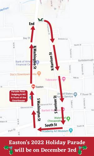 Easton's Holiday Parade Information - Talbot Spy