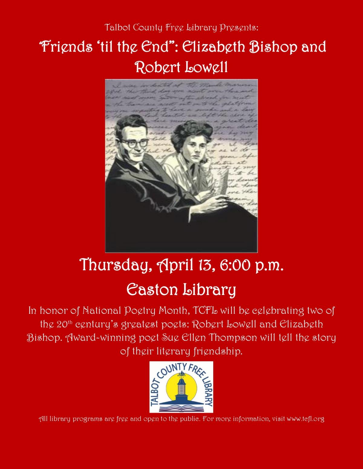 Lecture on the Friendship Between Two Poets - Talbot Spy