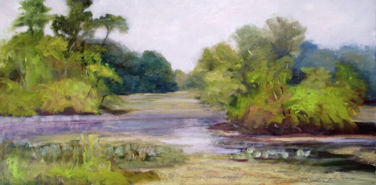 Trees, Trails & Waterways, Oil Paintings by Nancy Thomas at Adkins ...