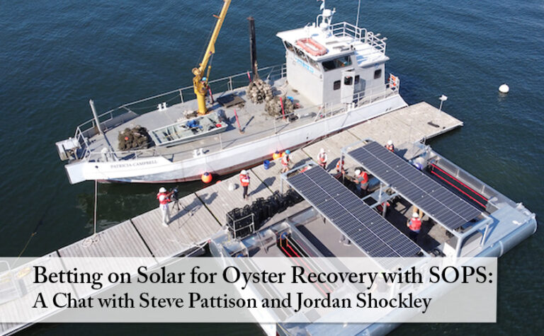 Betting on Solar for Oyster Recovery with SOPS: A Chat with Steve ...