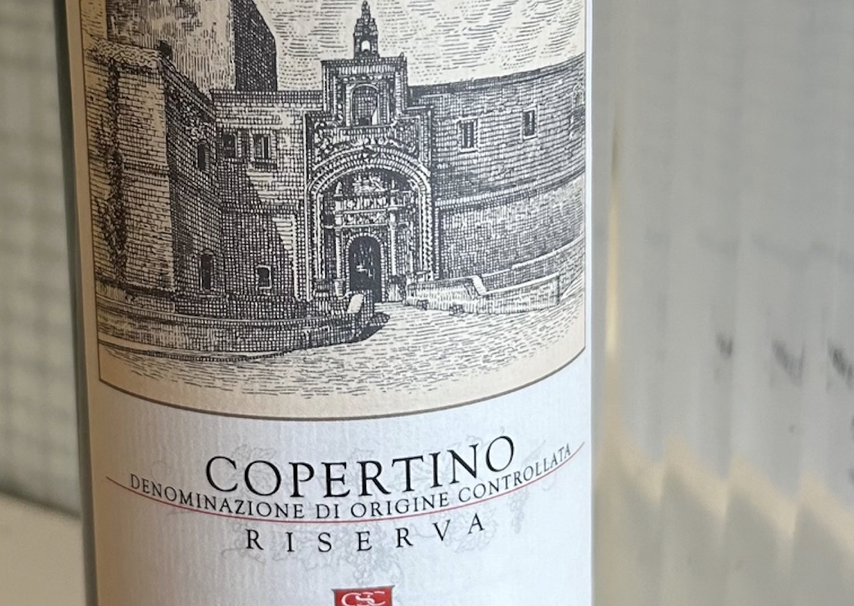 Wine of the Week by Jenn Martella: Copertino DOC Riserva - Talbot Spy