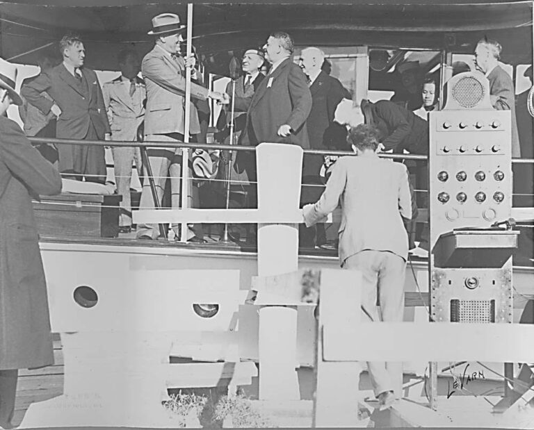 Dedicating the Original Choptank River Bridge with FDR and the Sequoia ...