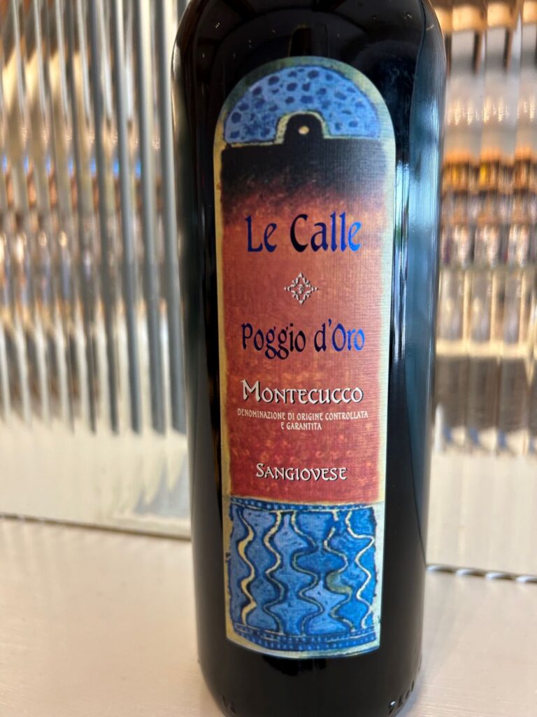 Wine of the Week: Le Calle Poggio D'Oro Montecucco Sangiovese DOCG ...