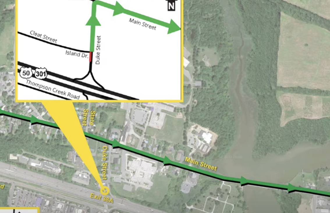 Drivers Beware: US 50/301 Ramp Management Pilot Program Starts Again ...