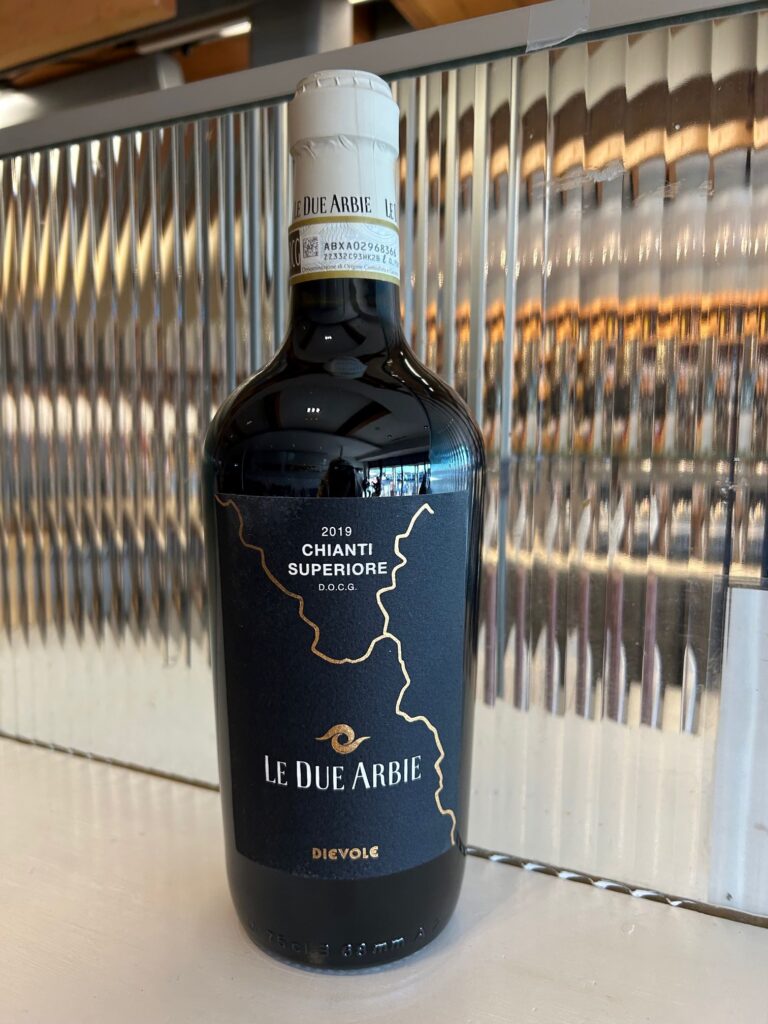 Wine of the Week: Chianti Superiore DOCG Le Due Arbie - Talbot Spy