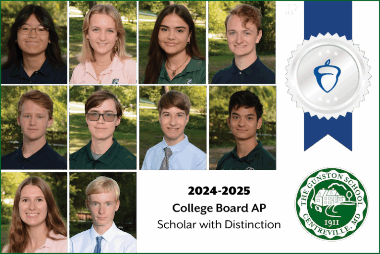 Gunston Honors 34 AP Scholars for 2024-2025, Earns Spot in New AP ...