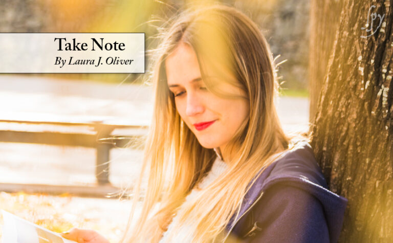Take Note By Laura J. Oliver - Talbot Spy